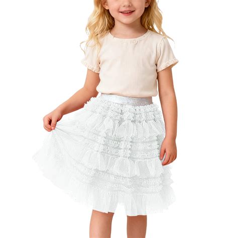 Gbsyewxs Mardi Gras Outfit For Girls Tutu Tulle Princess Girls Sleeveless Ruffles Tiered Skirt