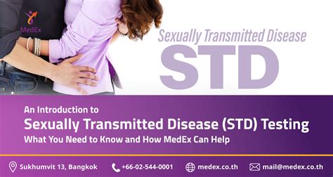 An Introduction To STD Testing What You Need To Know And How MedEx Can Help