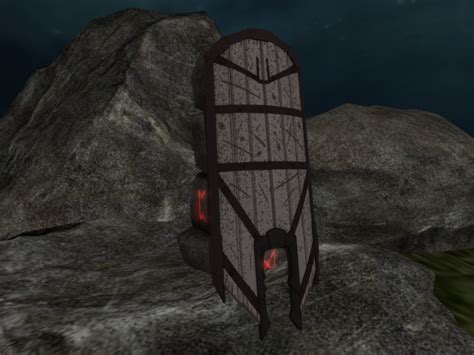 Second Life Marketplace ~ethos~ Battered Tower Shield White