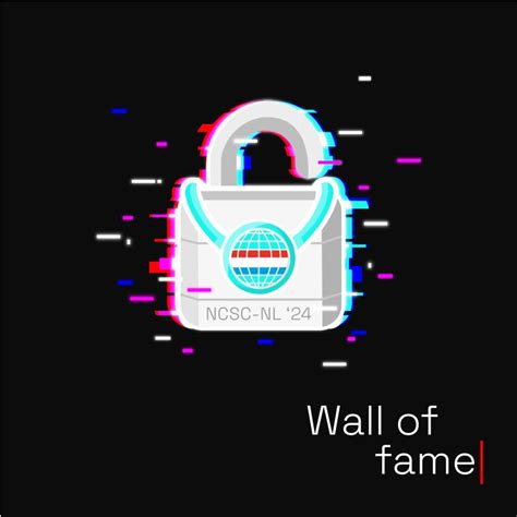 Nationaal Cyber Security Centrum Presenteert De Wall Of Fame Van 2024