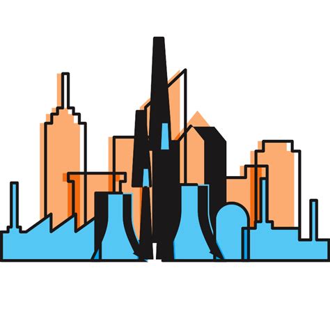 Skyline 3 Vector Svg Icon Svg Repo