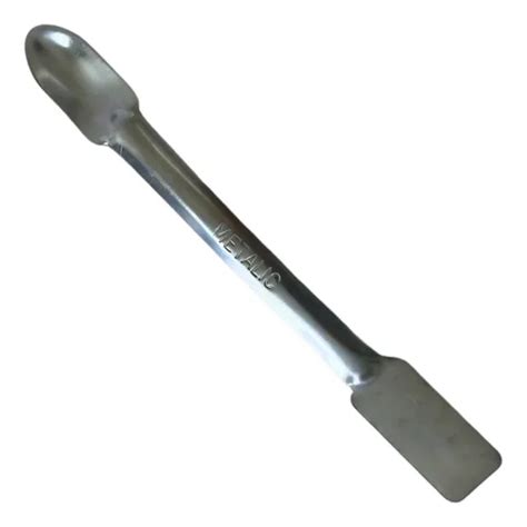 Espátula Com Colher Em Aço Inox 17cm Mercadolivre