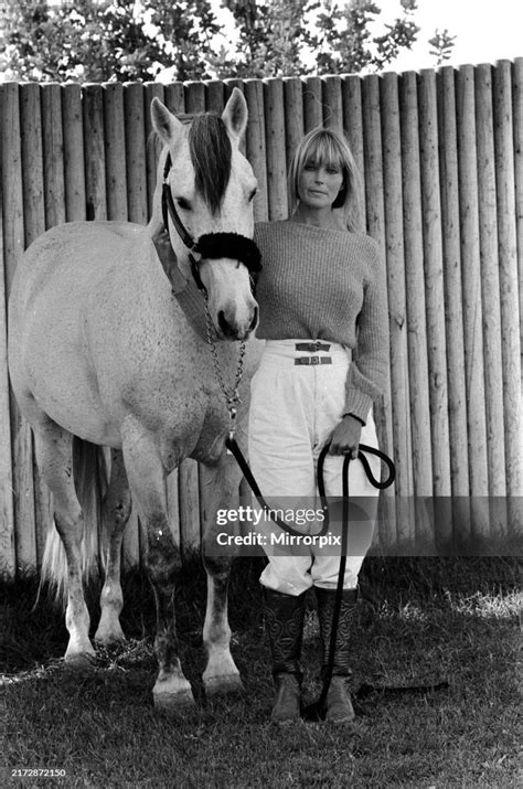 Bo Derek American Actress And Model Pictured At Her Ranch High In News Photo Getty Images
