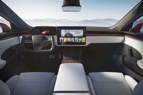 Giant Screens Spartan Interiors Electric Vehicles Go High Tech Good