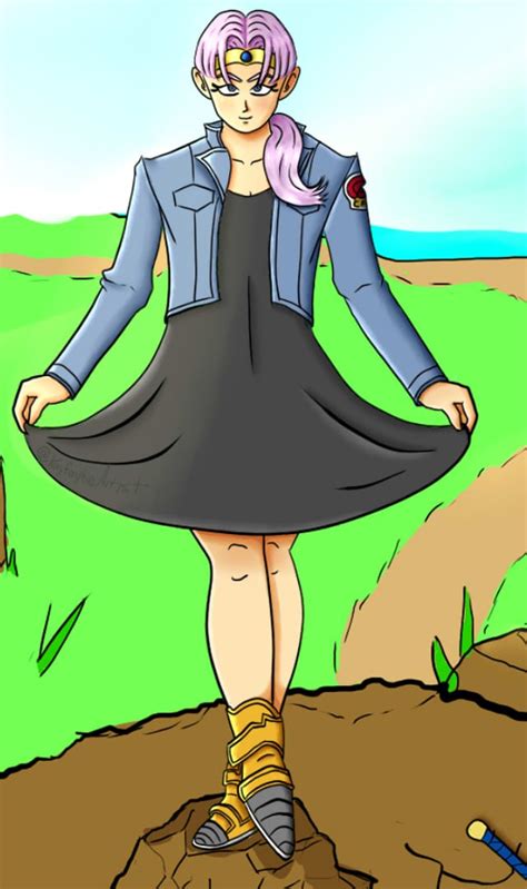 Princess Trunks Drawn By Me Oc Rdbz
