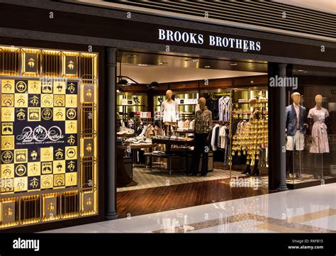 Hong Kong April 7 2019 Brooks Brothers Store In Hong Kong Stock