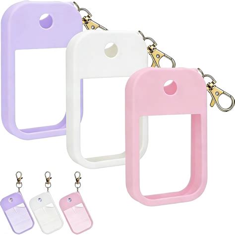 3 Pcs Silicone Case Compatible With Touchland Hand Sanitizer Spray