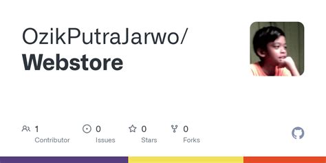GitHub OzikPutraJarwo Webstore