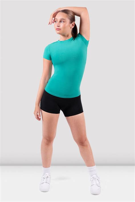 Apex Teen Flex Short Sleeve Tee Grey Bloch Dance Us