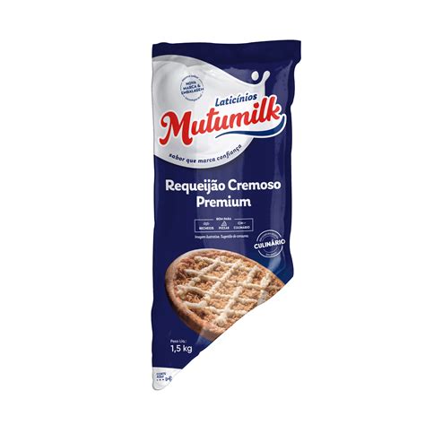 Requeijão Cremoso Premium Mutumilk 15kg Laticínios Mutumilk