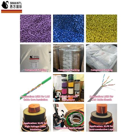 Swan Cable Class Pvc Compound Insulation And Sheath For Cable Extruding