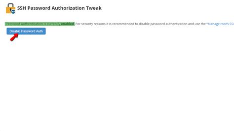 Managing Ssh Keys And Ssh Password Authorization In Whm Hostarmada