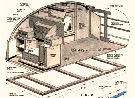 Teardrop Camper Design Plans At Frederick Rosado Blog