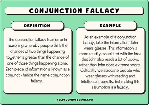10 Conjunction Fallacy Examples 2026