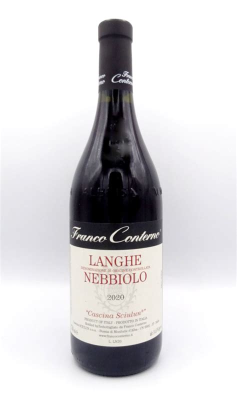 Langhe Nebbiolo Cascina Sciulun Franco Conterno 2020 Enoteca Frisson