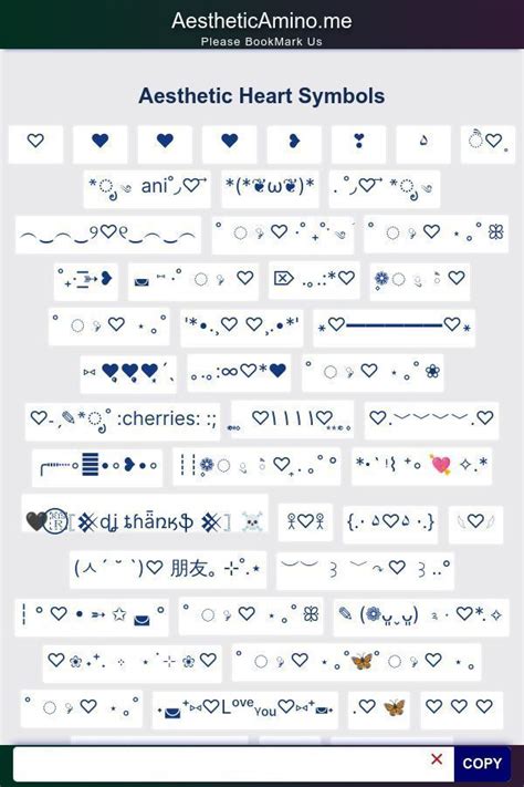 Heart Symbols And Emojis In 2024 Cute Text Symbols Cool Text Symbols