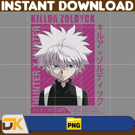 Killua Zoldyck Png Anime Png Japanese Png Anime Silhouett Inspire Uplift
