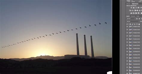 How To Stack Silhouettes In Photoshop Using Blending Modes Petapixel