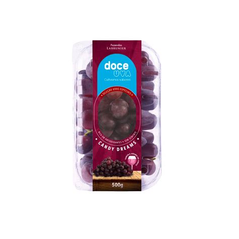 Uva Candy Dreams Sem Semente Doce Uva 500g