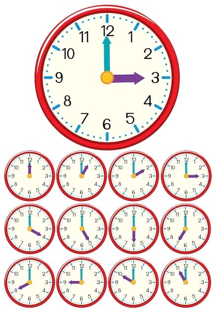 Uhr Clipart Bilder Kostenloser Download Auf Freepik