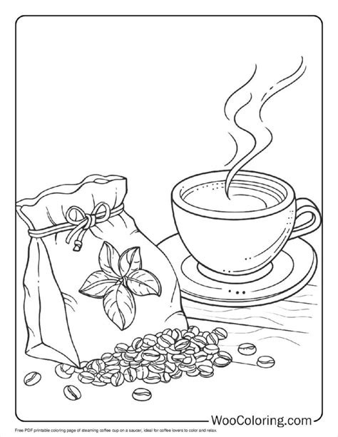 100 Coffee Coloring Pages Free Printable Pdf Woo Coloring