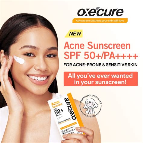 Oxecure Acne Sunscreen Spf 50pa 6g La Belleza Au Skin And Wellness
