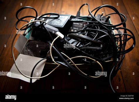 Wire Box Stock Photo Alamy