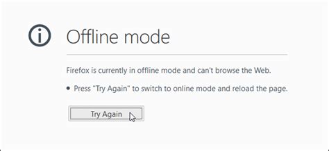 How To Enable Offline Browsing In Firefox