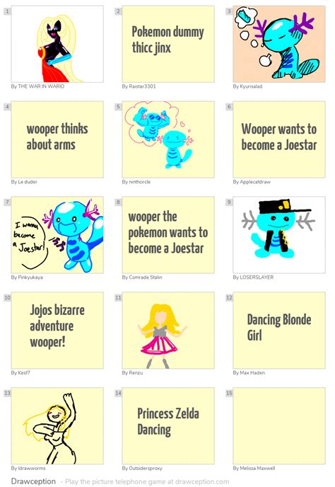 Pokemon Dummy Thicc Jinx Drawception