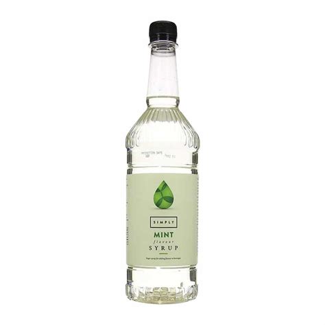 Simply Mint Syrup 1 Litre Coffee Syrup Coffeehype