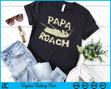 Papa Roach Cockroach Animal Father Svg Png Digital Printable Files
