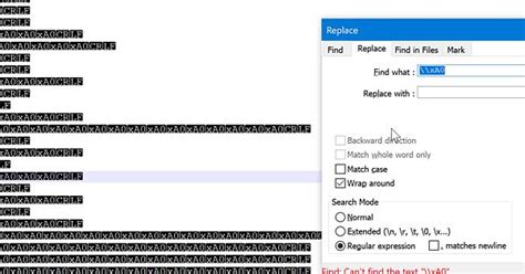 notepad non breaking space double escape album on imgur