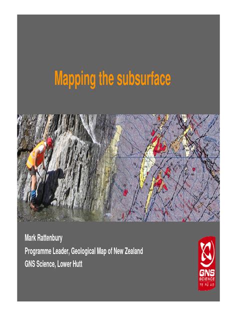 Mapping The Subsurface Pdf Geographic Information System Geology