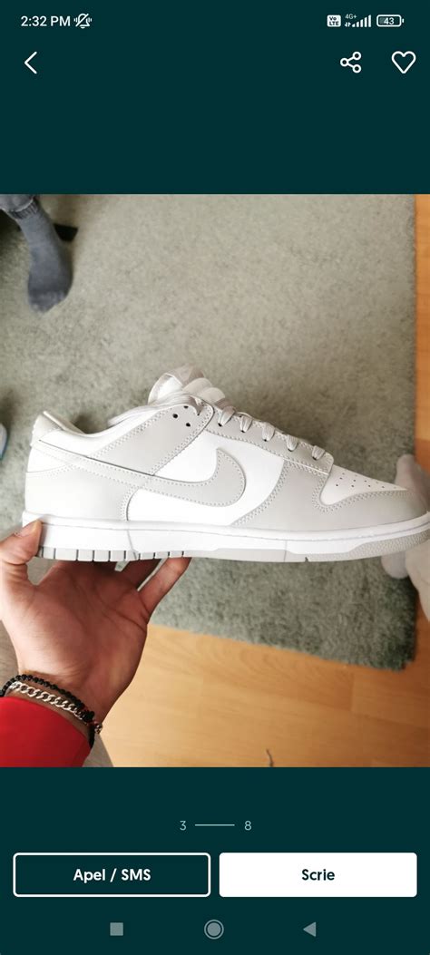 Real Dunks Grey Fog He Asks For 150 Rlegitcheck