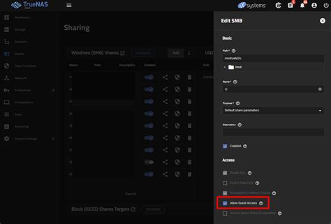 Truenas Scale Smb Shared Library And How To Access From Emby Server Linux Emby Community