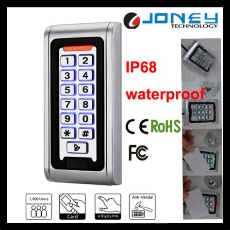 Ip68 Waterproof Metal Access Controller With Keypad High Quality Ip68