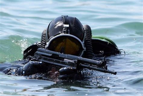 Potd Russian Combat Swimmers With The Aps Underwater Rifle
