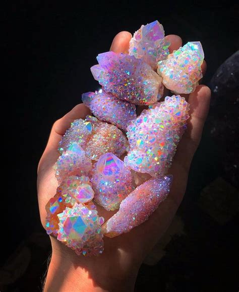 These Mesmerizing Gemstones Rainbow Ore Rainbow Cyrstal Iridescent