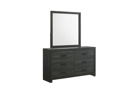 Haiden 6 Drawer Dresser With Mirror