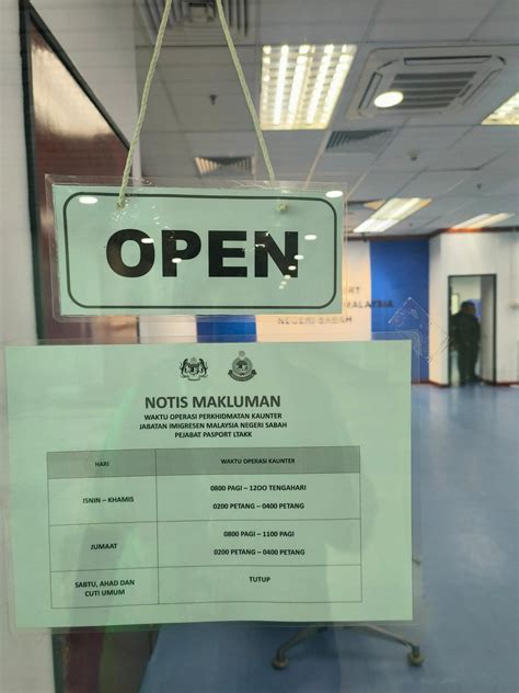 Good News 😍 Newly Open Imigration Office At Kota Kinabalu International