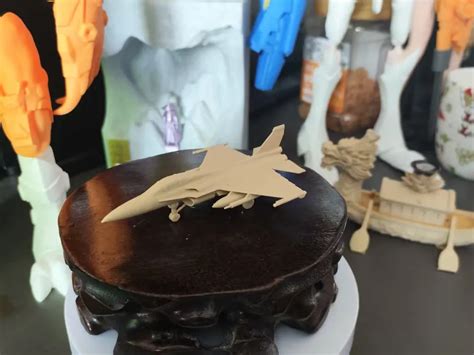 Small Scale Model Of A French Rafale Fighter Jet By 熊小猫makerworld