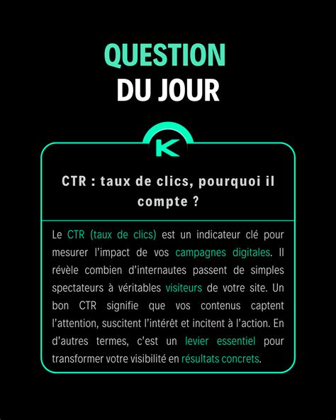 Ctr Taux De Clics Pourquoi Il Compte
