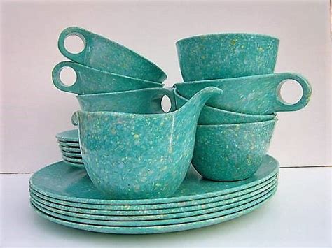 Russell Wright Melmac Tea Cups And Saucers