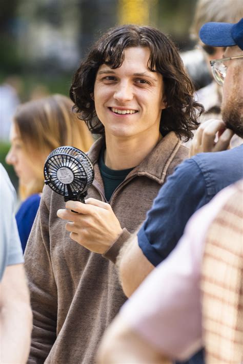 Tom Holland Films The Crowded Room In New York Popsugar Celebrity Uk