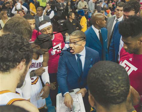 Tyrone Lue Autographed Signed Cavaliers 8x10 Photo Elite Promotions