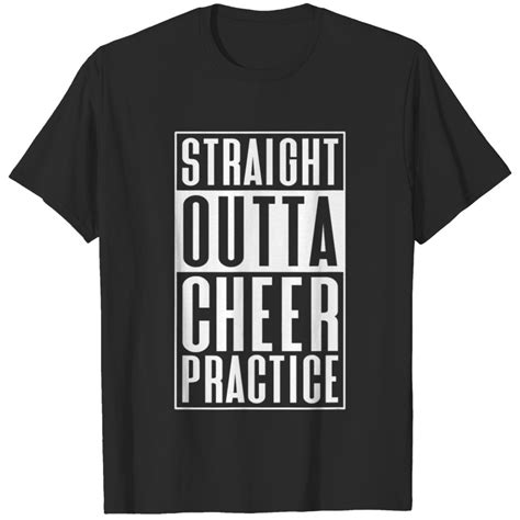 Cheerleader Straight Outta Cheer Practice Cheerleading T T Shirts Sold