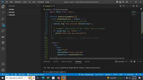 How To Use Onkeypress Props Event In Input Element In React Js Code Youtube