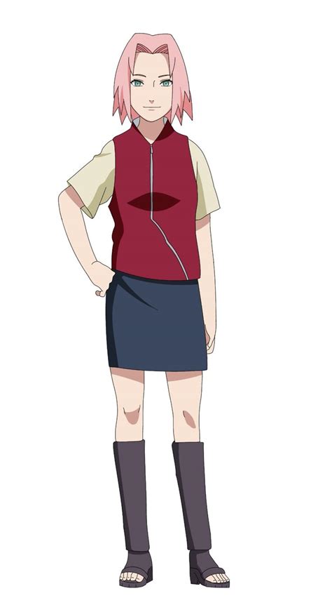 Sakura Haruno Casual Render Png Em 2024 Personagens De Anime Sakura