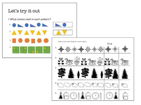 Forming Patterns With Shapes Teaching Slides And Worksheets Teaching Resources