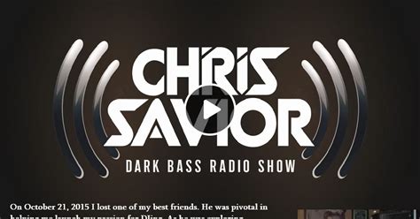 Dark Bass Radio Chris Savior Live On Dbs Guest Mix Ralphie C Rip 090724 By Chris Savior